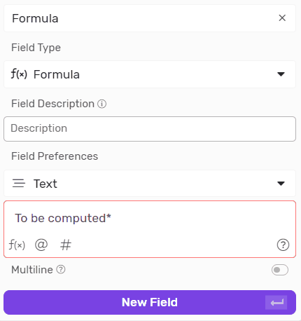 Workiom Help Center | Formula